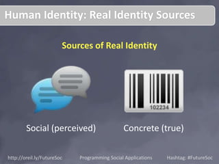 SXSWi 2012: Programming Social Applications | PPTX