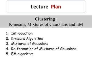 2012 mdsp pr12 k means mixture of gaussian | PDF