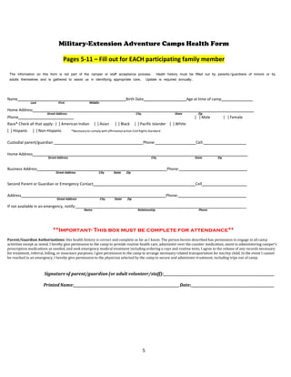 2012 meac application | PDF
