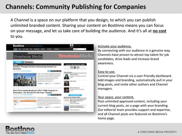 Streetwise Media: Media Ket | PPT