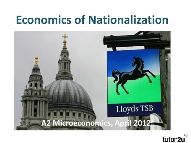 Economics of Nationalisation | PPTX