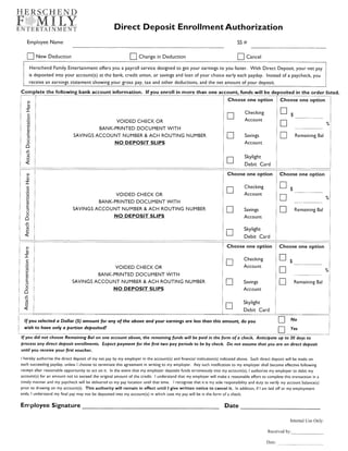 2012 new hire packet | PDF