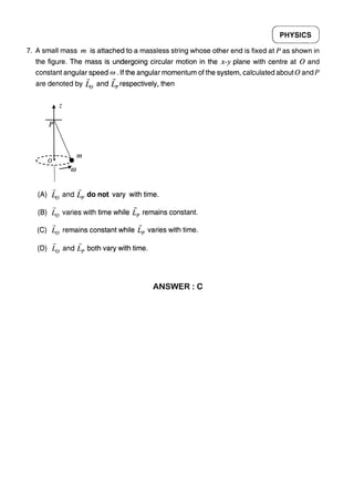 IIT-JEE Advanced 2012 Question Paper 1 | PDF