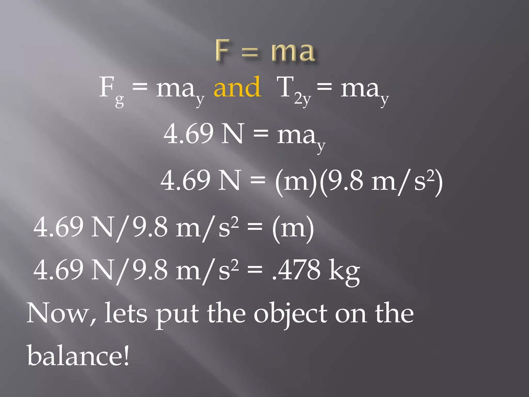 2012 ppt hanging mass | PPT