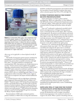 2012 preoxygenation and prevention of desaturation during intubation | PDF