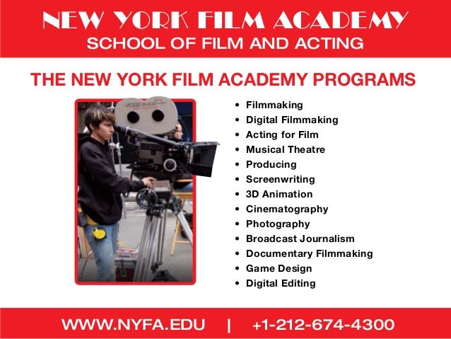 Conheça a New York Film Academy
