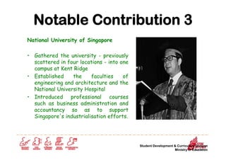 Total Defence ''It's MY Turn'' as We Remember Dr Toh Chin Chye and his ...
