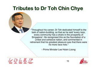 Total Defence ''It's MY Turn'' as We Remember Dr Toh Chin Chye and his ...