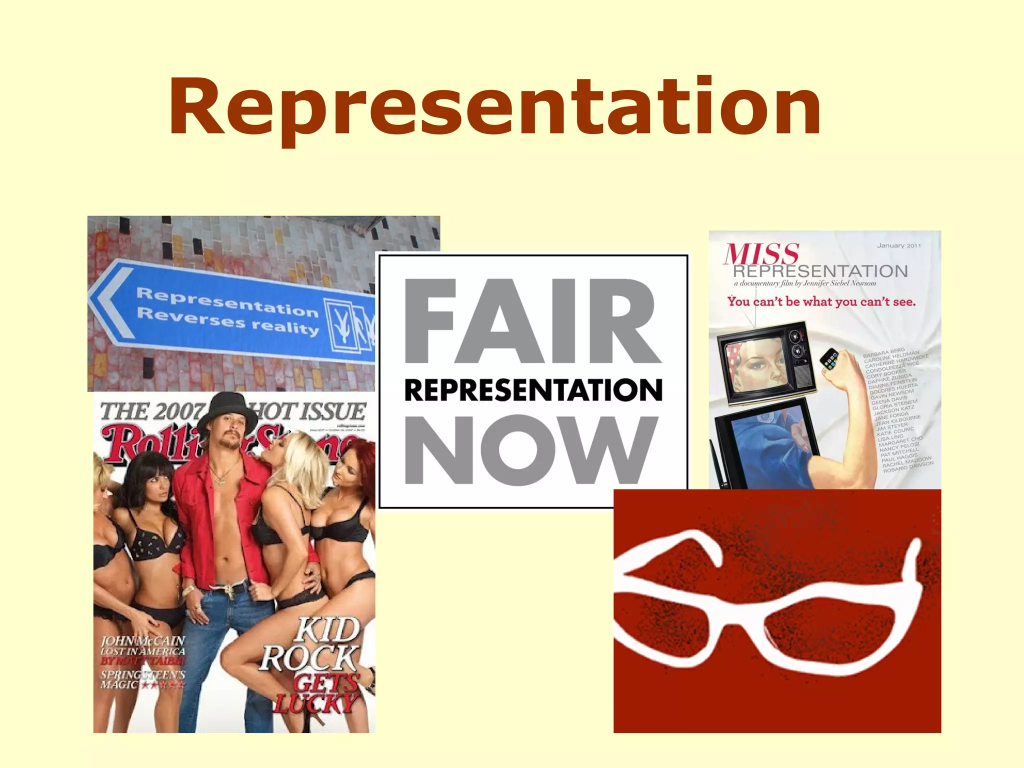 2012 Representation Ppt
