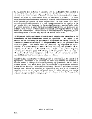 2012 sample report 50year old house | PDF