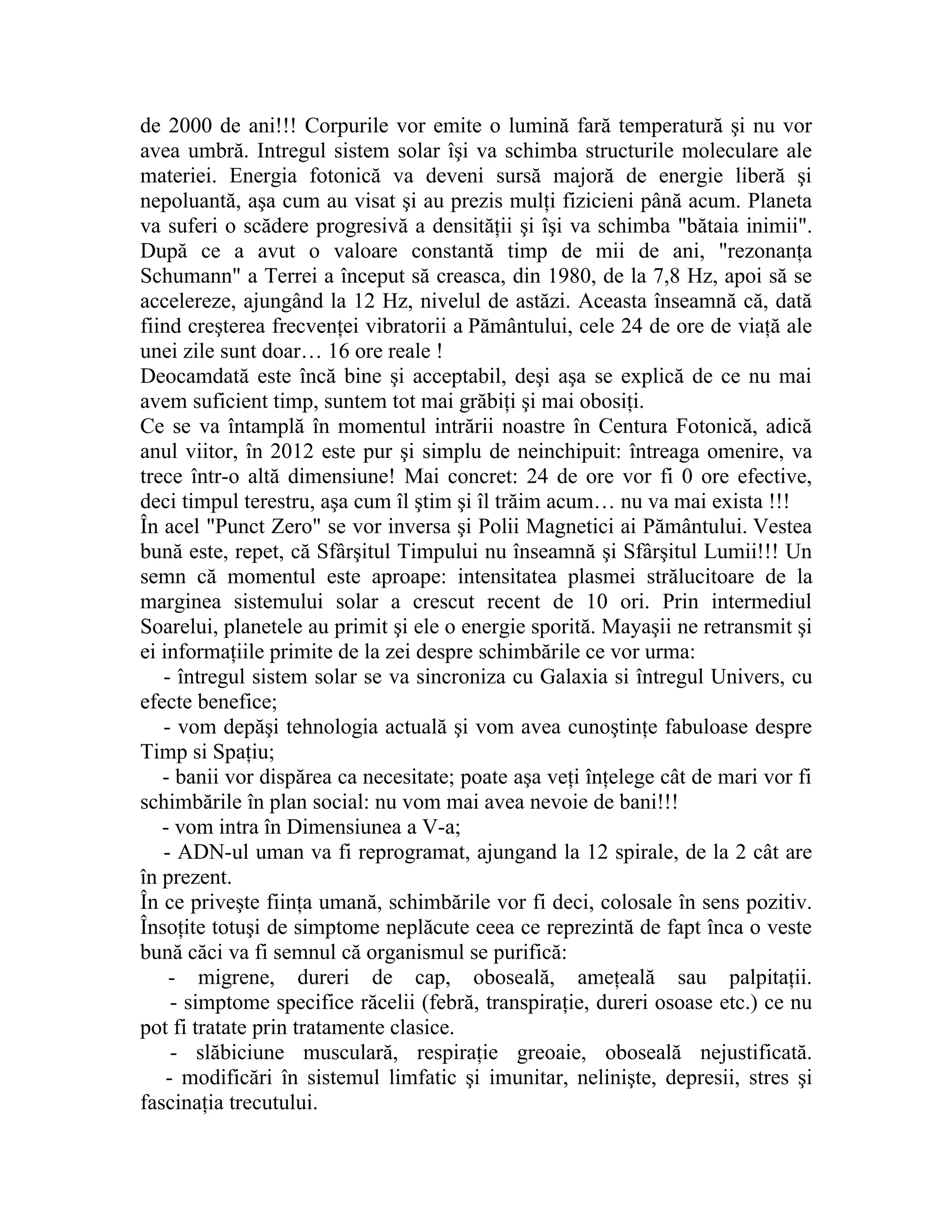 2012 sfarsitul timpului | DOC