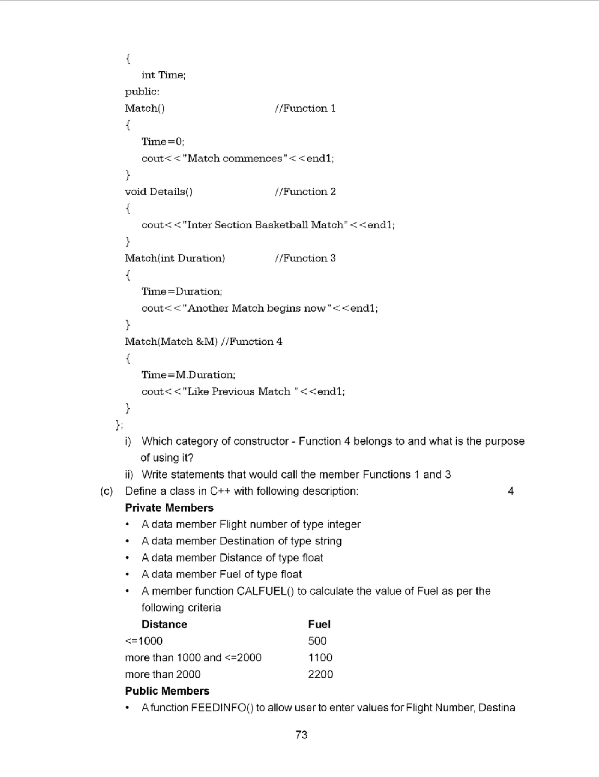 computer science sample papers 1 | PDF
