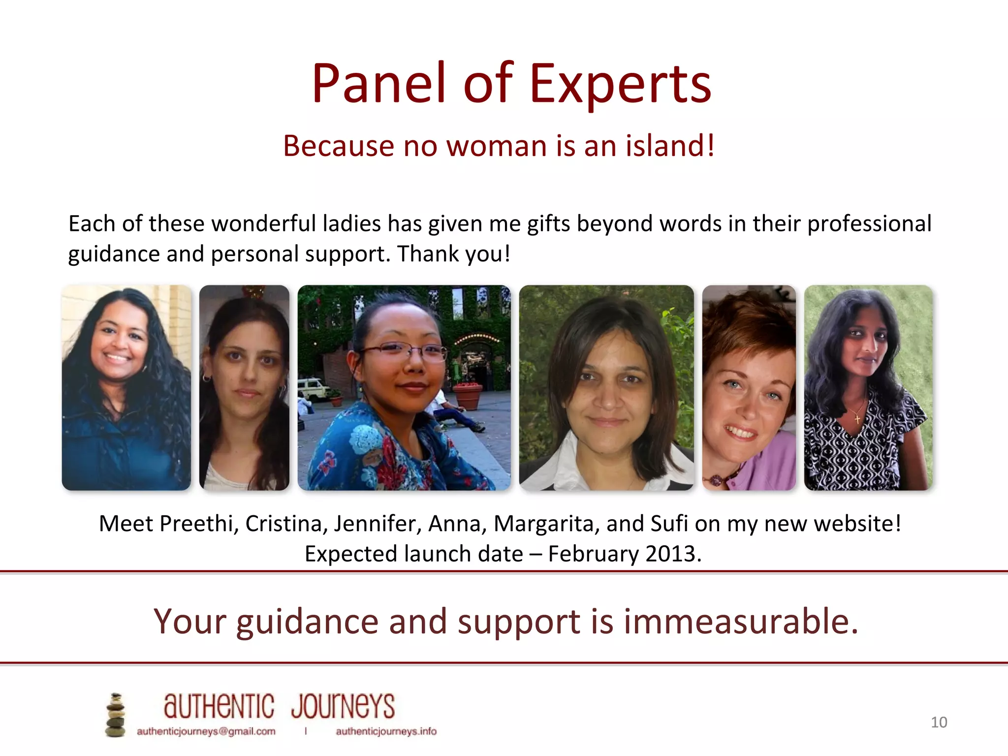 2012 the Authentic Journeys | PPT