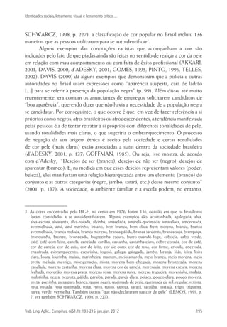Ferreira, Aparecida de Jesus. Identidades sociais, letramento visual e ...