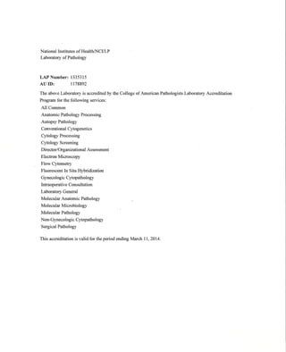 2012 to 2014 cap accreditation certificate | PDF | Student Financial ...