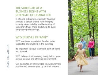 WFG - Building Better Financial Futures | PDF