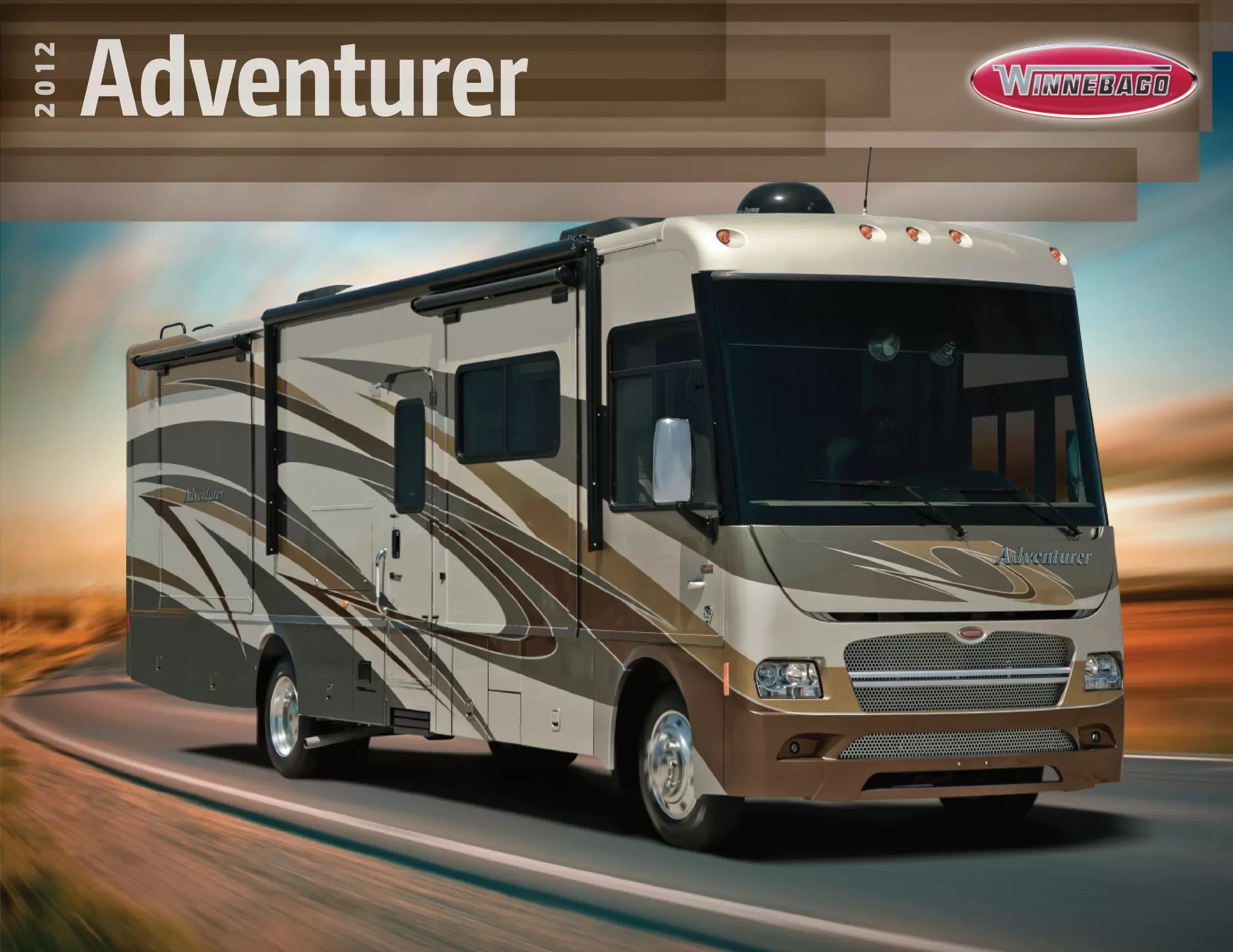2012 Winnebago Adventurer Class A Motorhome | PDF
