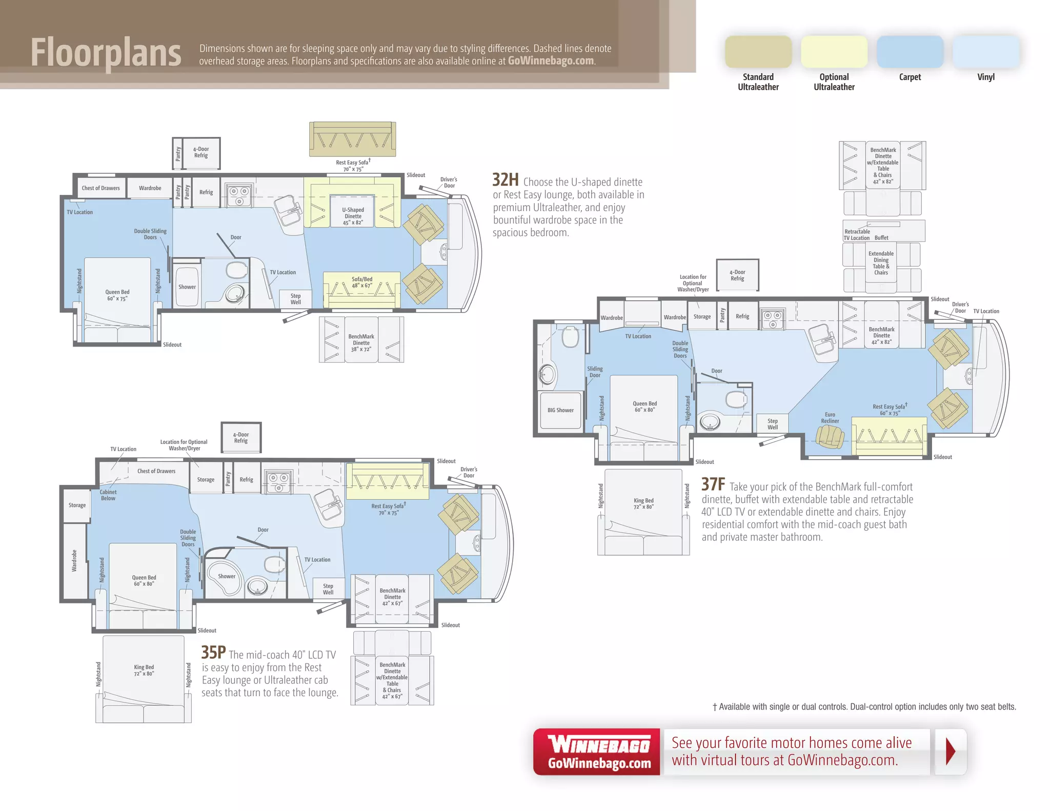 2012 Winnebago Adventurer Class A Motorhome | PDF
