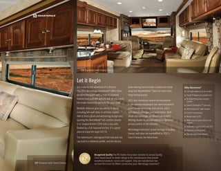 2012 Winnebago Adventurer Class A Motorhome | PPT