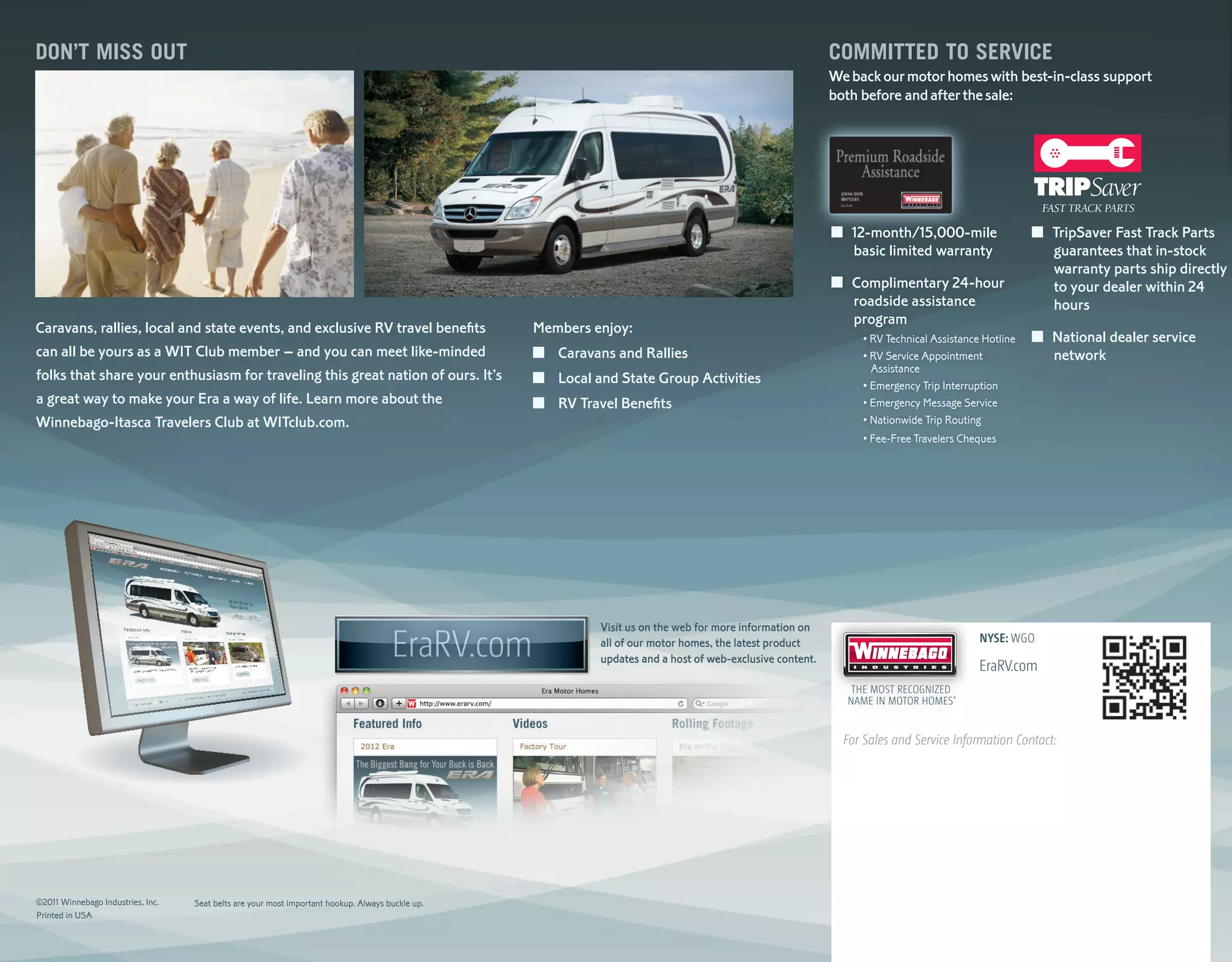 2012 Winnebago Era Class B Motorhome | PPT