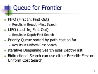 uniformed (also called blind search algo) | PPT