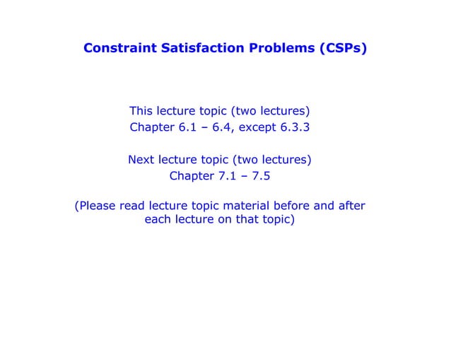ConstraintSatisfaction.ppt