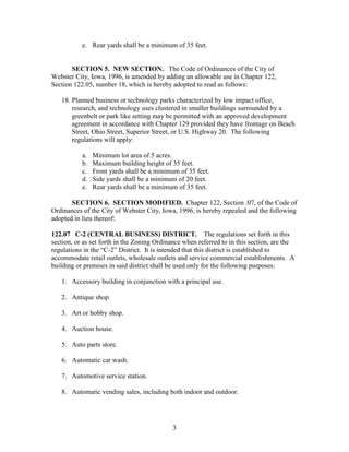 2012 Zoning Amendments | PDF