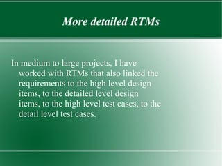 What is an RTM? | PPT