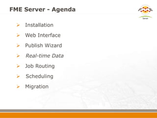 Deep Dive into FME Server 2013 | PPT