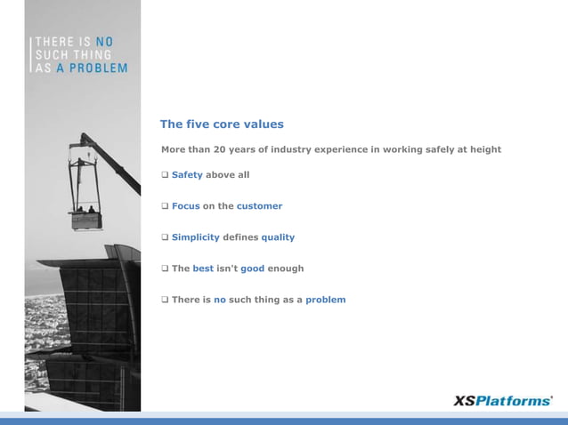 XSPlatforms' Fall protection (English) | PPT