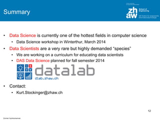 Educating Data Scientists of the Future | PPT