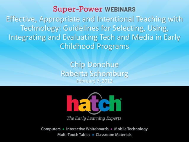 Intentional Teaching With Technology | PPT