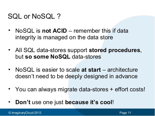 Difference between mysql and nosql - Grosima Difference between mysql and nosql - Grosima