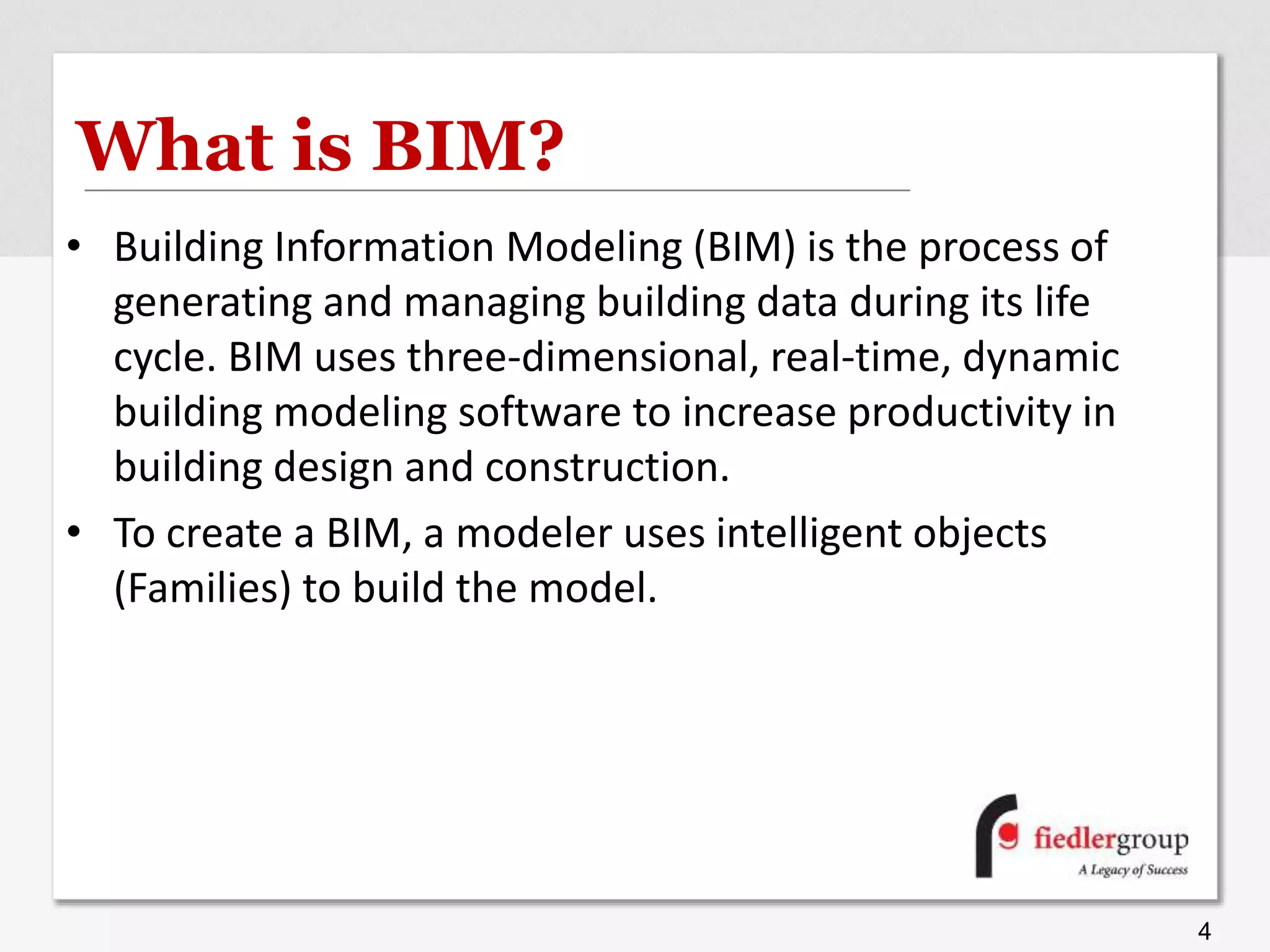 Building Information Modeling | PPTX