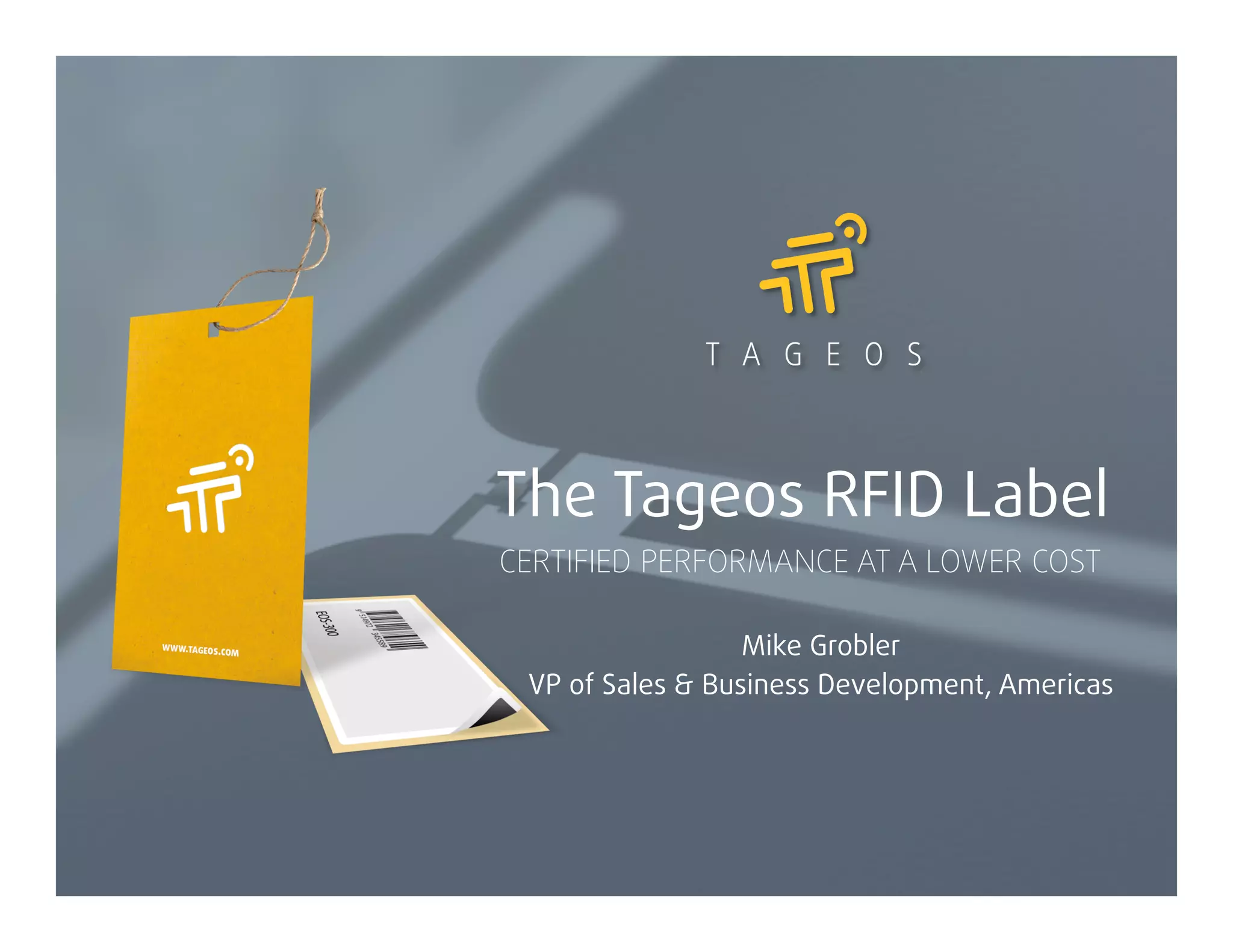 Tageos Corporate Presentation | PDF