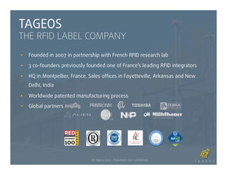 Tageos Corporate Presentation | PDF