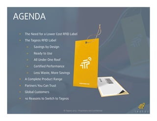Tageos Corporate Presentation | PDF