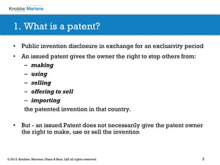 Commercialization and Patent Infringement | PPT