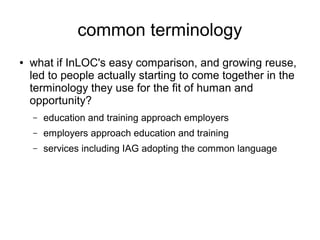 InLOC: the potential of competence structures | ODP