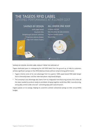 Tageos Corporate Presentation with Notes | PDF