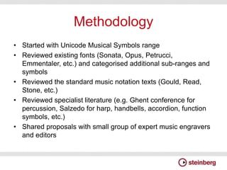 Standard Music Font Layout | PPTX
