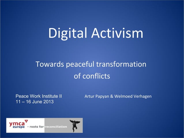 Digital Activism examples | PPT