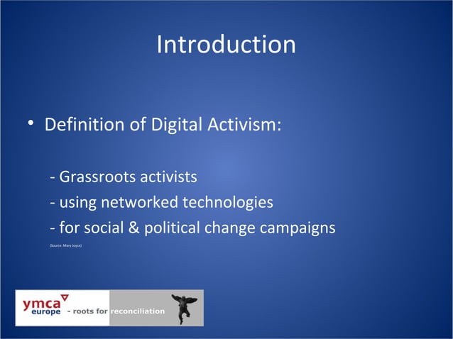 Digital Activism examples | PPT