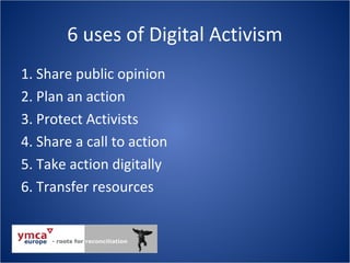 Digital Activism examples | PPT