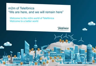 Telefónica M2M global operator: strategy of alliances | PPT