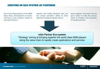 Telefónica M2M global operator: strategy of alliances | PPT