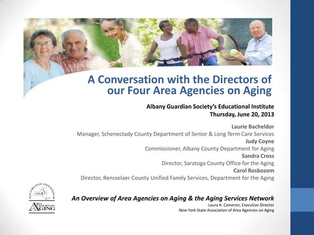 A Conversation with the Directors of Four Area Agencies on Aging | PPTX