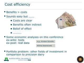 Precision dairy farming: how to make it work on the farm | PPT