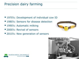 Precision dairy farming: how to make it work on the farm | PPTX