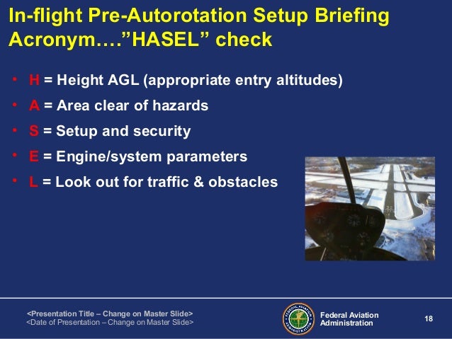 Rotor Rooting for Autorotational Success